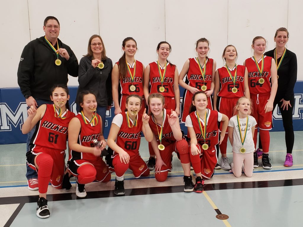 U14 Girls WIN GOLD! - Prescott Russell Basketball Club